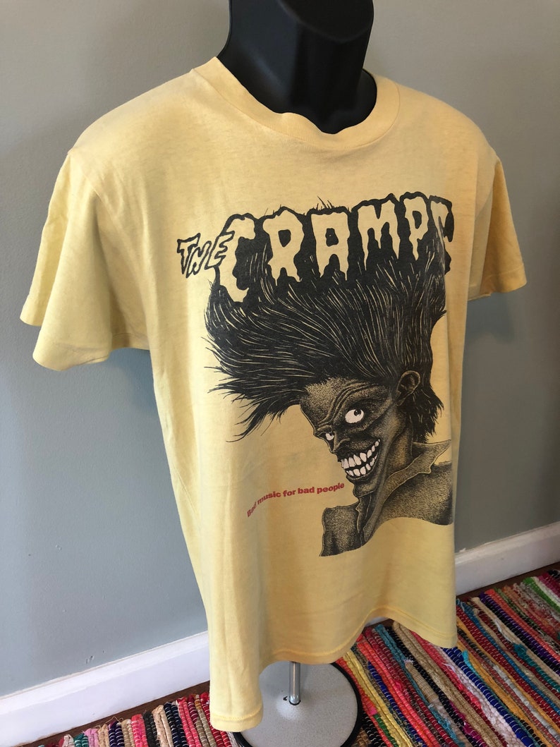 80s-the-cramps-bad-music-for-bad-people-shirt-vintage-band-tee-etsy