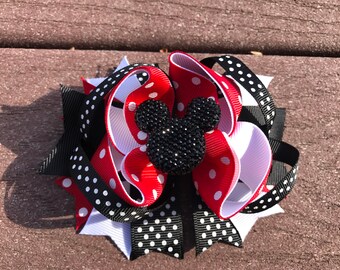 Minnie mouse bow | Etsy