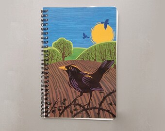 Dark Skull-cloud Crow Spiral Notebook / Journal Ruled Line - Etsy
