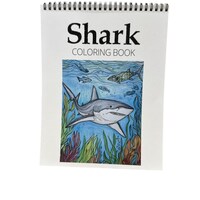Fin-tastic Shark Tooth Coloring, Educational Coloring, Activity Book ...
