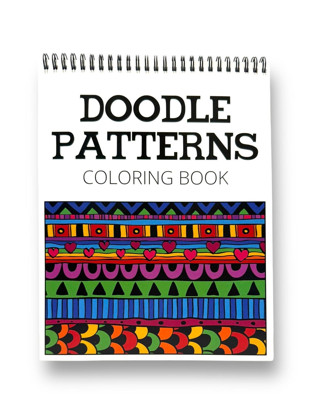 Doodle Patterns Coloring Book, Coloring Book, Adult Coloring Book - Etsy