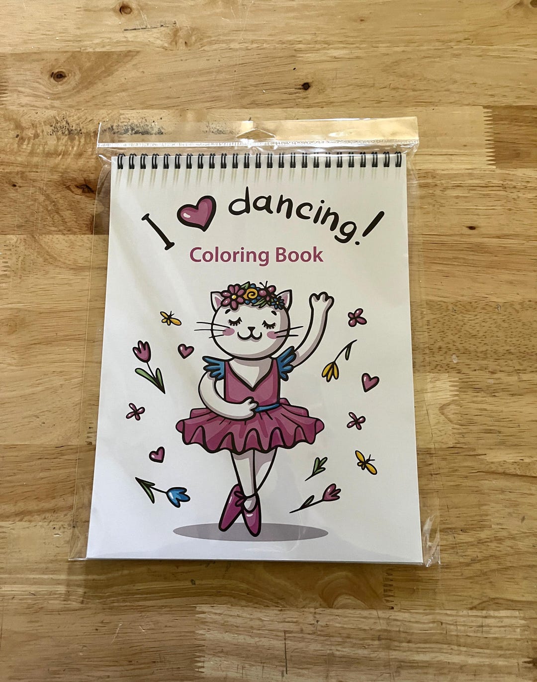 I Love Dancing Coloring Book, Kids Coloring Book, Coloring Book, Dance ...
