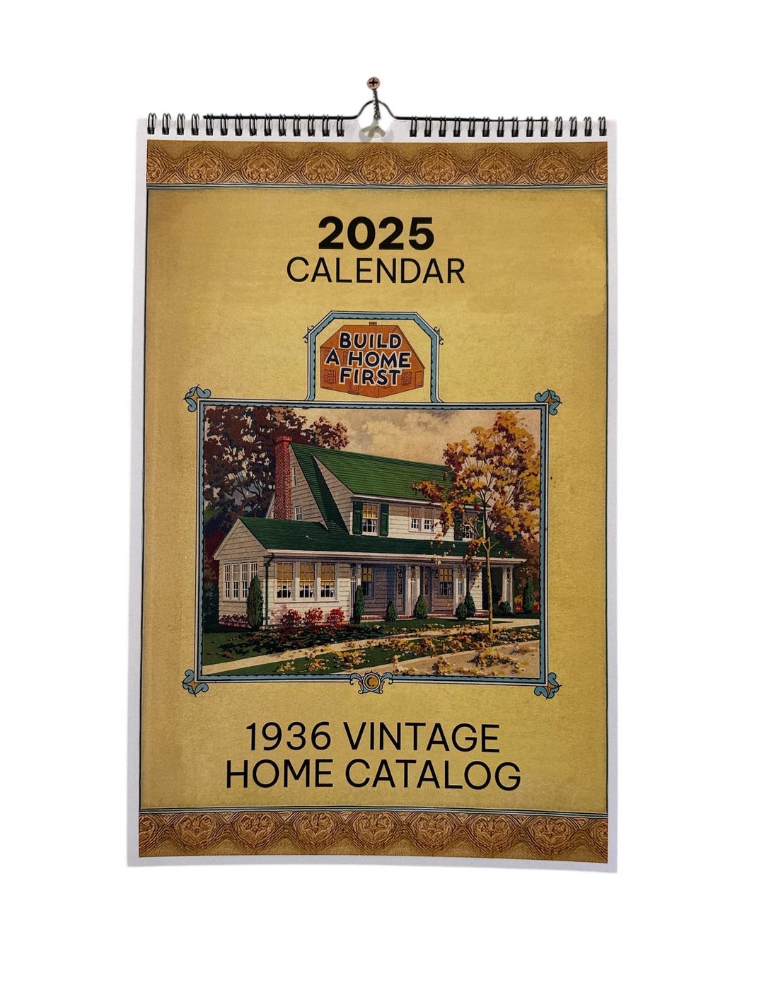 2025 Vintage 1936 Calendar - Etsy