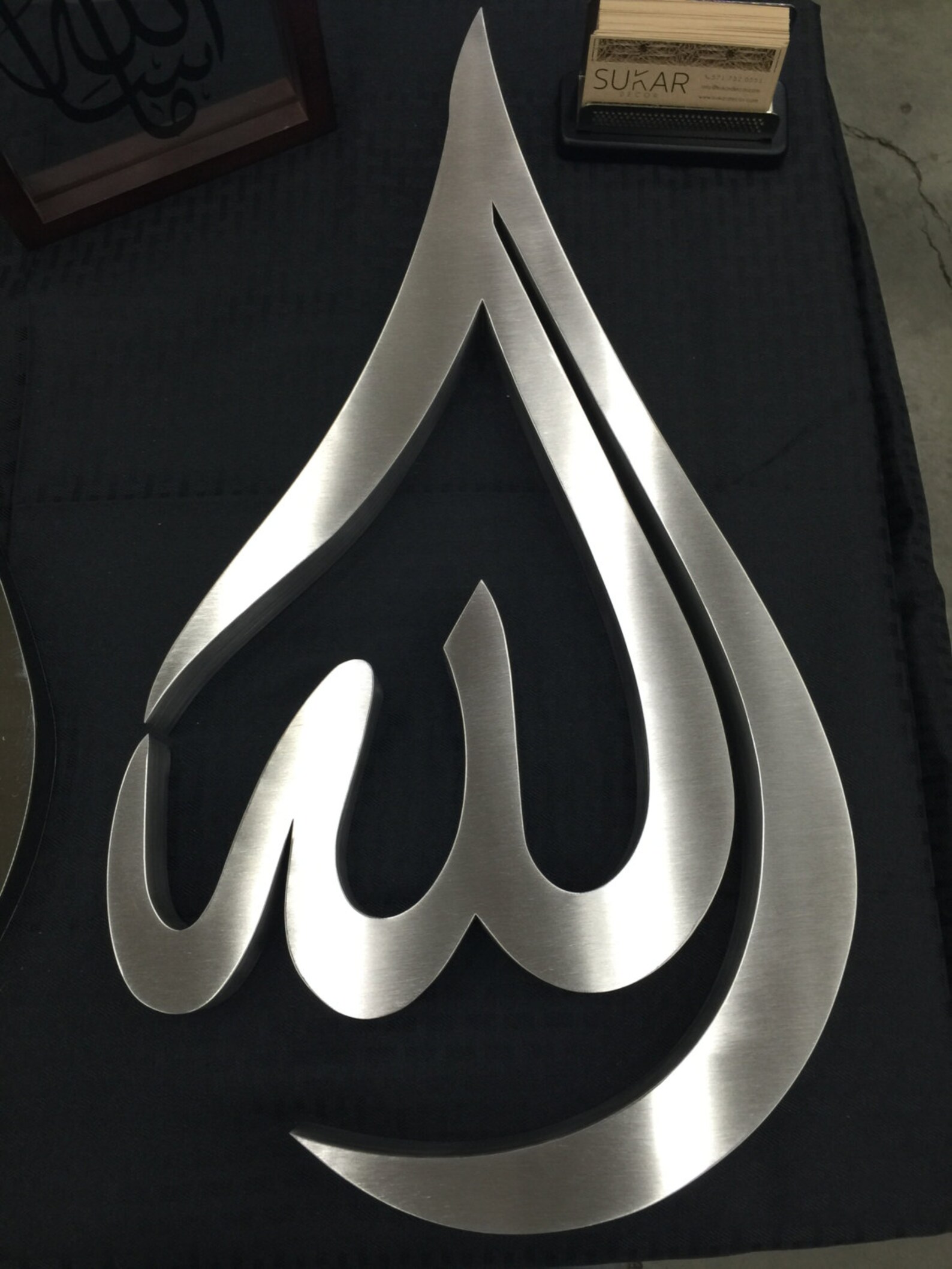 Modern Wall Art Stainless Steel Arabic Calligraphy - Etsy