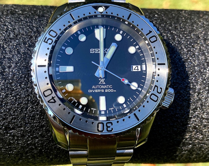 STEEL-MASTER: Custom Seiko MM200/SPB185 / 6R35 / Diver's Style Wrist ...