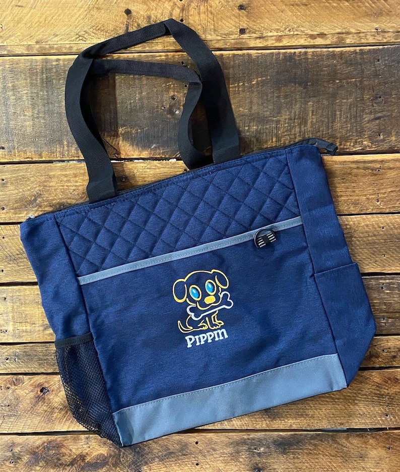 Personalized Dog Tote Bag / Six Designs / Dog Tote / New Puppy | Etsy