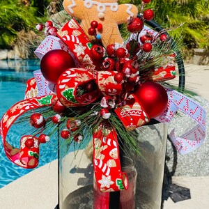 Christmas Swag, Gingerbread Table , Gingerbread Decor, Holiday Table ...