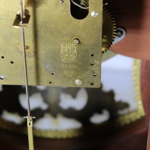 Vintage Boulle Mantel Clock Caryatid Head Fhs Movement - Etsy