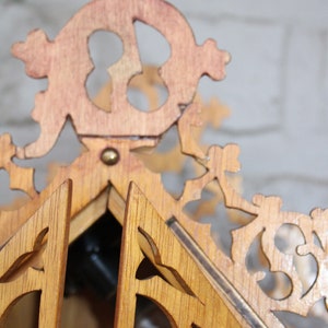 French Wood Cut 1950 Religious Chapel Statue for Saint With - Etsy