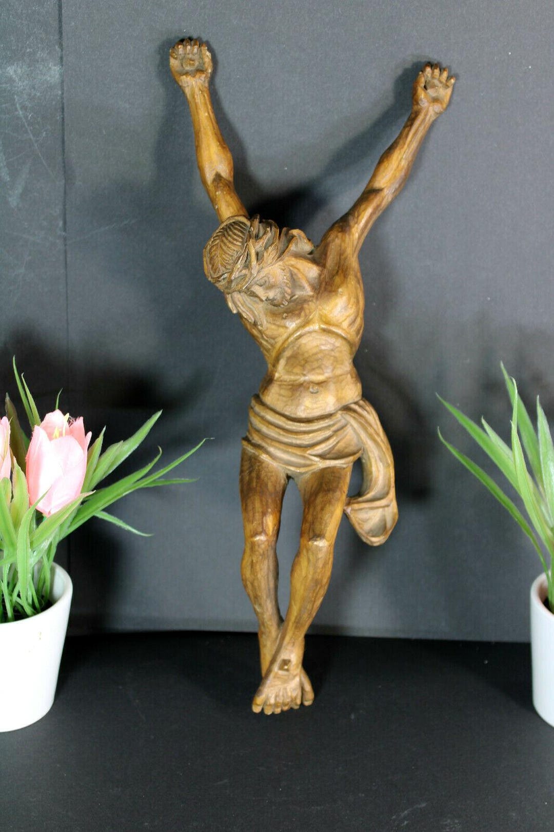 Antique French Wood Carved Jansenism Christ for Crucifix Religious - Etsy