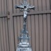 Antique Spelter Zinc Metal Art Deco Crucifix Cross - Etsy