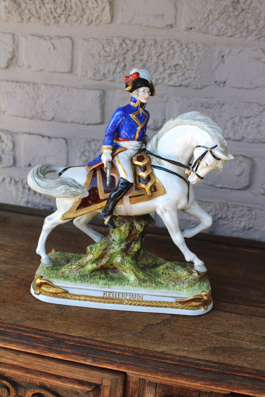 German Scheibe Alsbach Porcelain Marked Napoleon General - Etsy