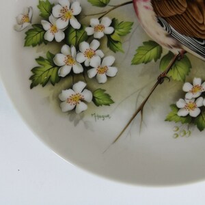 Set 4 Kaiser West Germany Porcelain Birds Plates Hand Paint Signed - Etsy