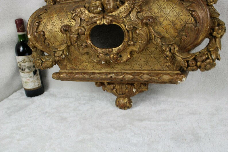 Antique 18thc Church Religious Relic Wood Carved Frame Wall - Etsy