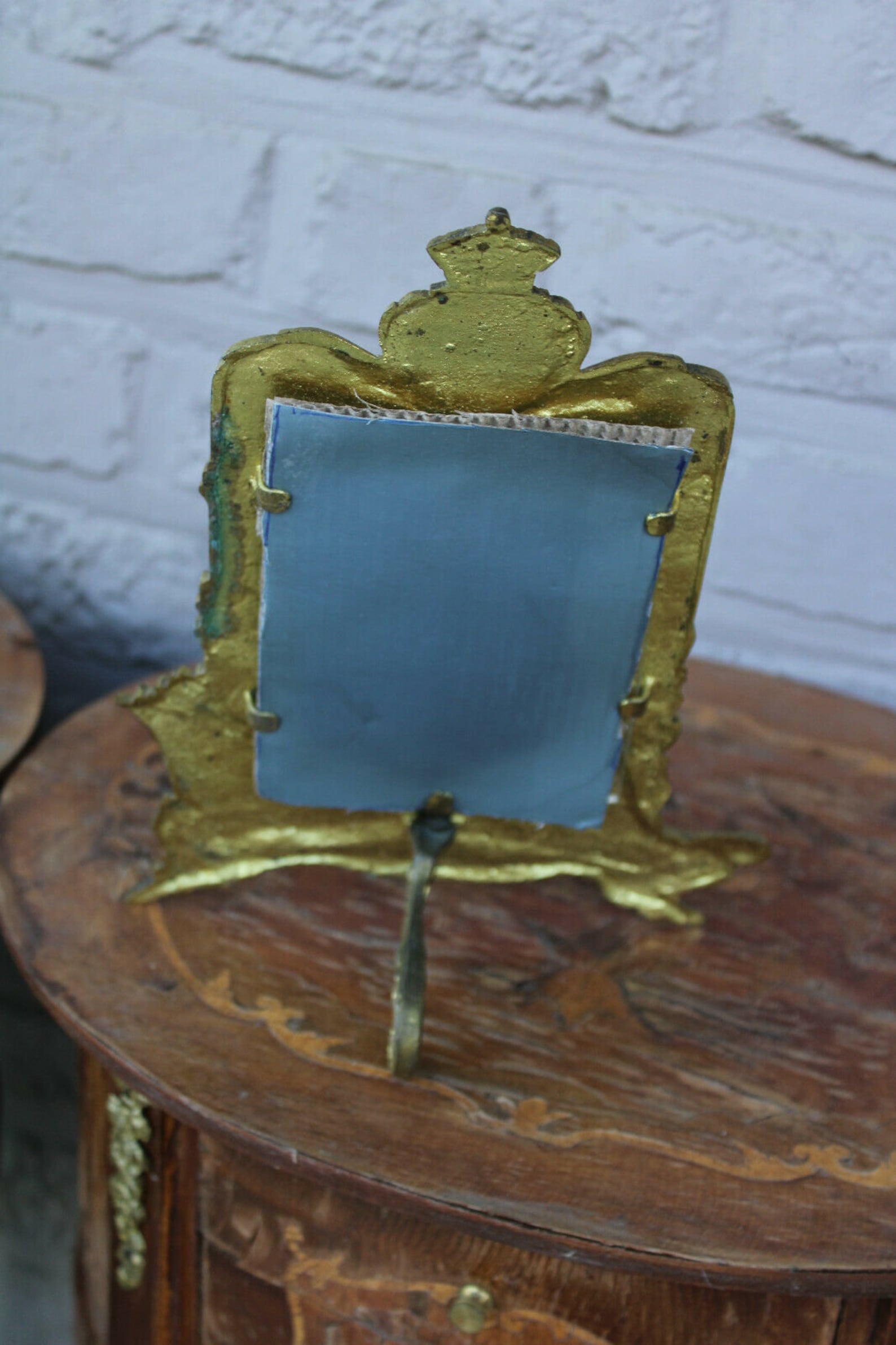 Antique French Bronze Picture Photo Frame Heraldic Lion - Etsy