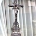 Antique Spelter Zinc Metal Art Deco Crucifix Cross - Etsy