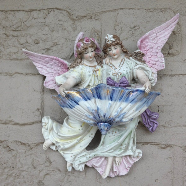 French Porcelain Angel - Etsy