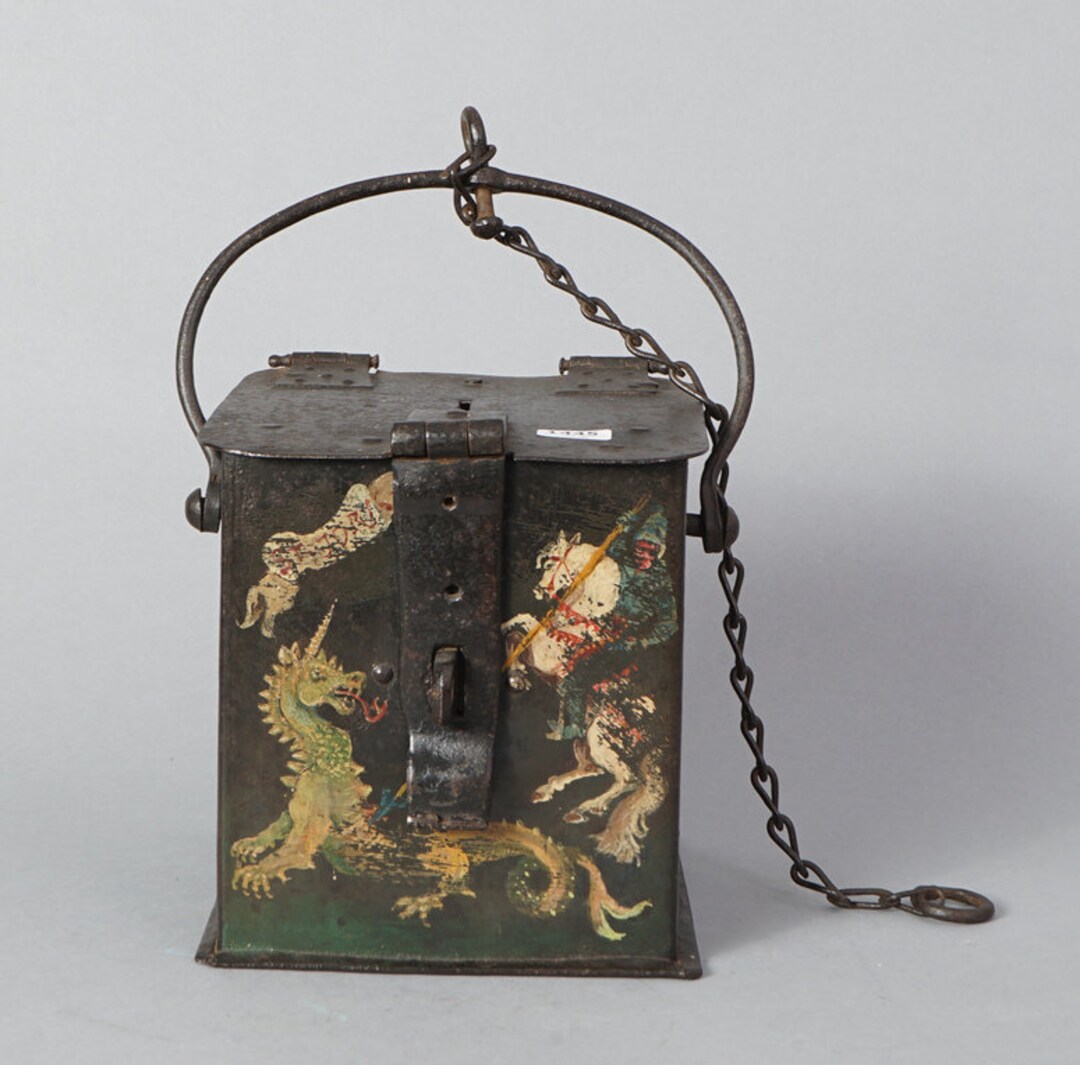 Antique 18thc Piggy Bank Church Collection Money Box Saint - Etsy