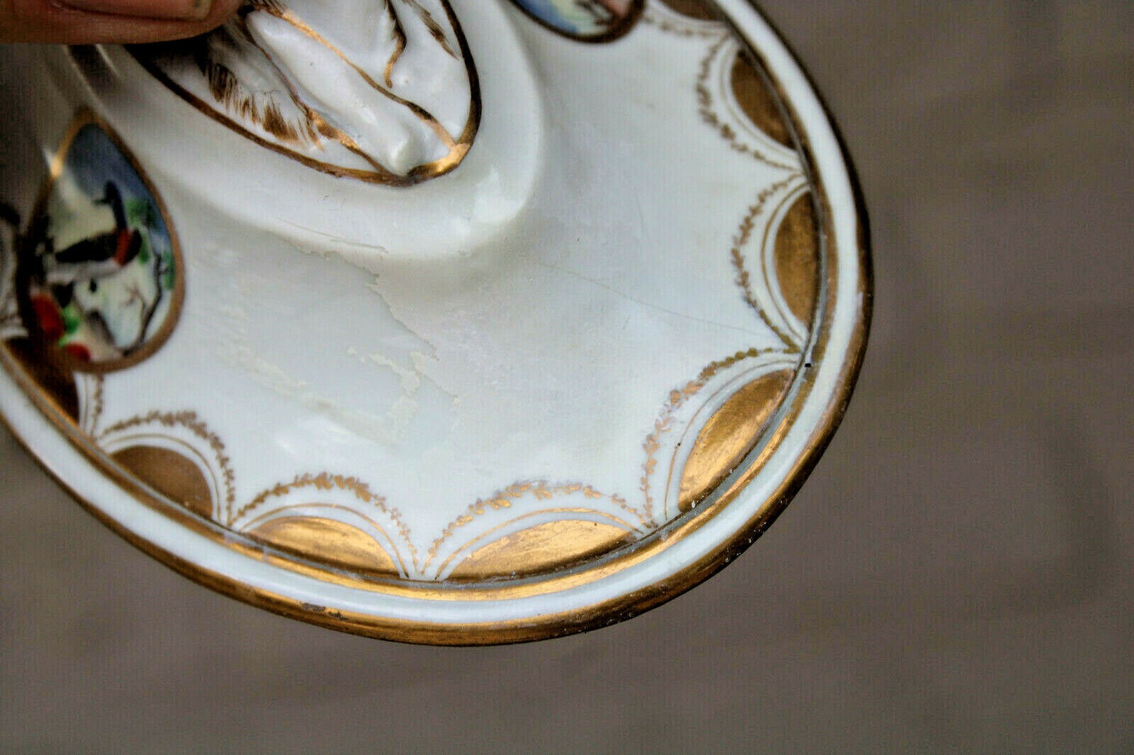 Pair Antique German Marked Jam Bowl Porcelain Birds Decor Rare | Etsy