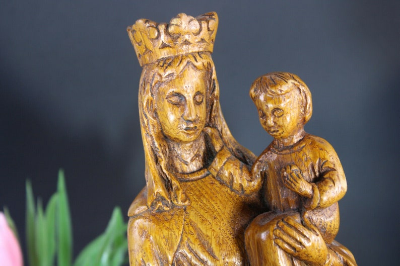 Antique Belgian Wood Carved Mary of Flanders Symbol Lion - Etsy