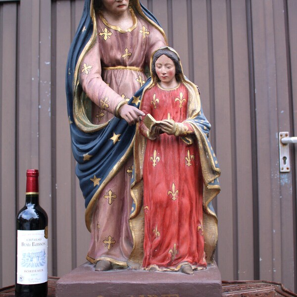 Saint Anne Statue - Etsy
