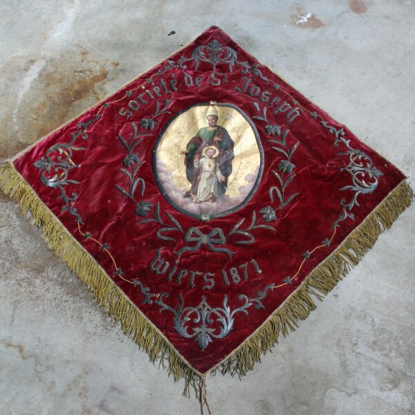 Saint Joseph Banner - Etsy UK