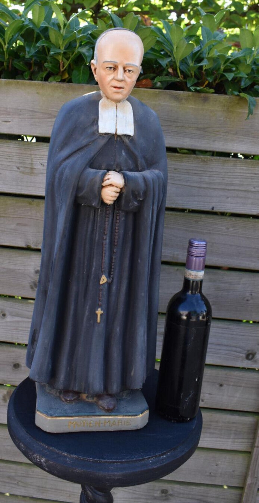 Antique Large Statue Belgian Saint Mutien Marie Wiaux Religious - Etsy