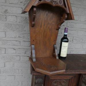 Antique Dutch Frisian Wood Carved Chapel Niche for Saint Crucifix ...