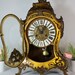 Vintage Boulle Mantel Clock Caryatid Head Fhs Movement - Etsy