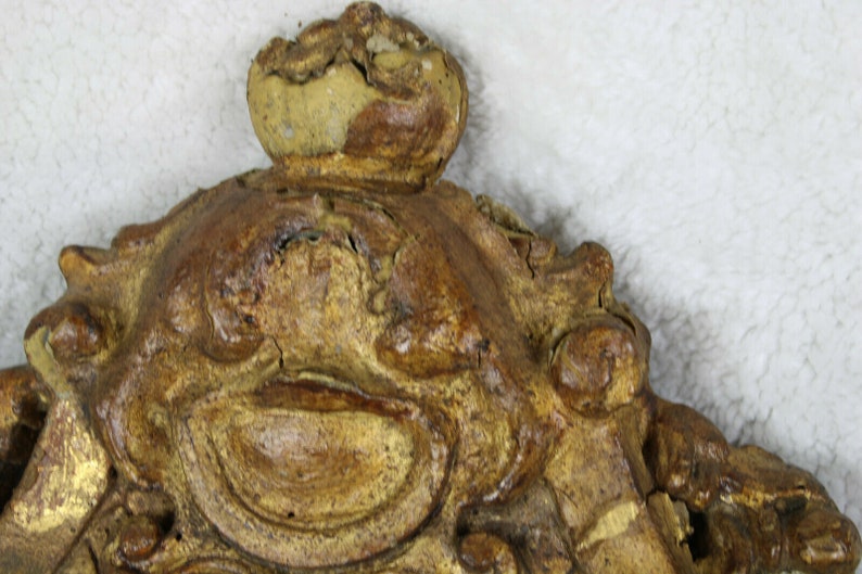 Antique 18thc Church Religious Relic Wood Carved Frame Wall - Etsy