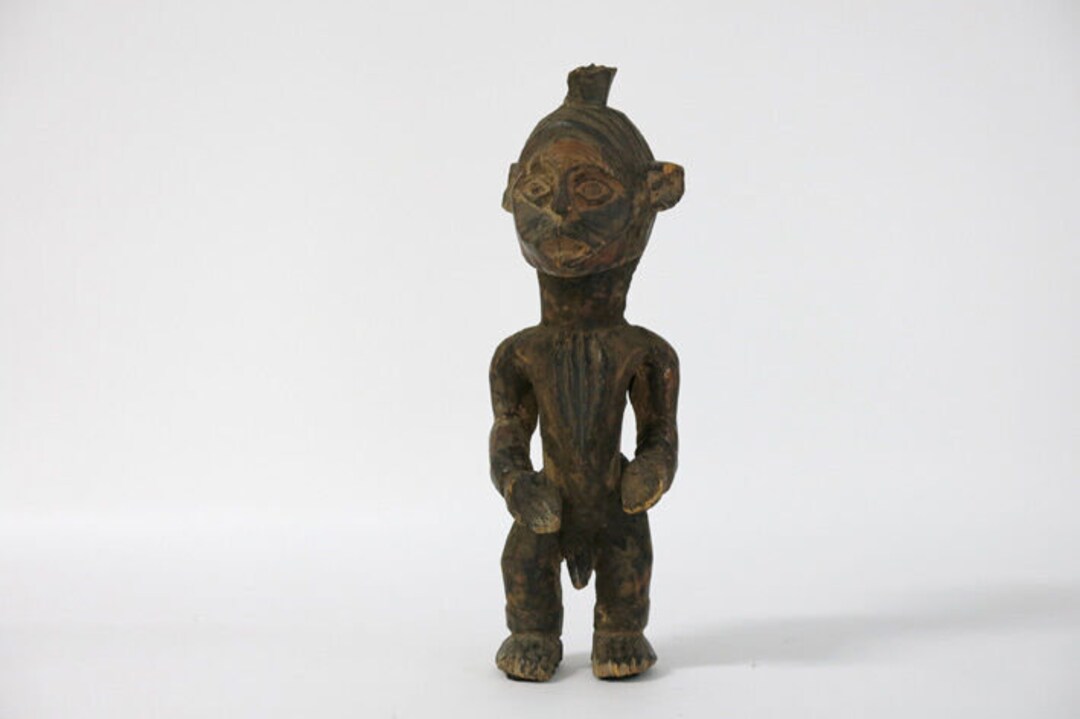 Unusual Ancestor African Nigeria "isoko Oma " Statue Crusty Patina - Etsy