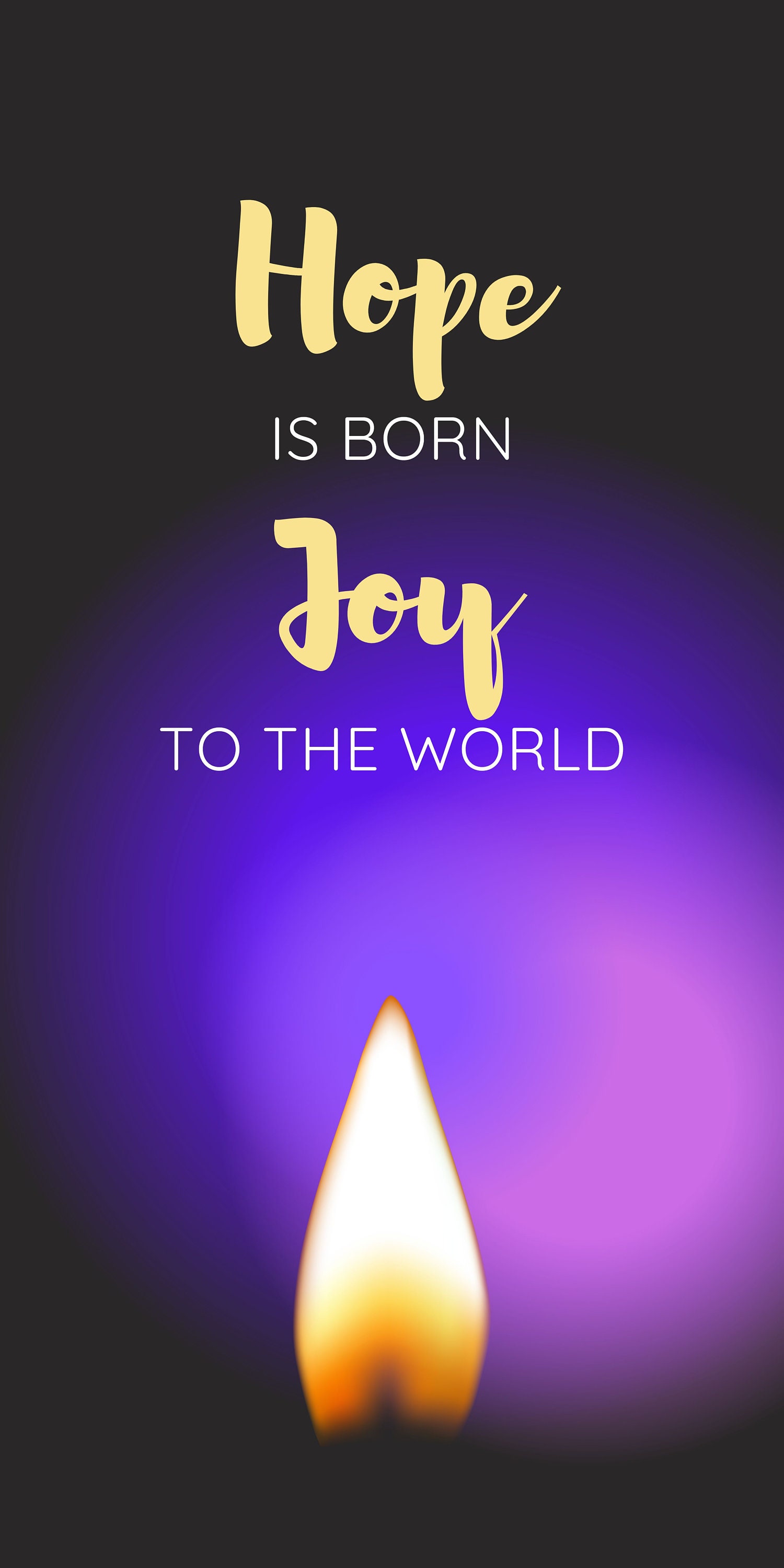 Printable Advent Banner 3x6 Ft Size Peace Love Hope Joy - Etsy