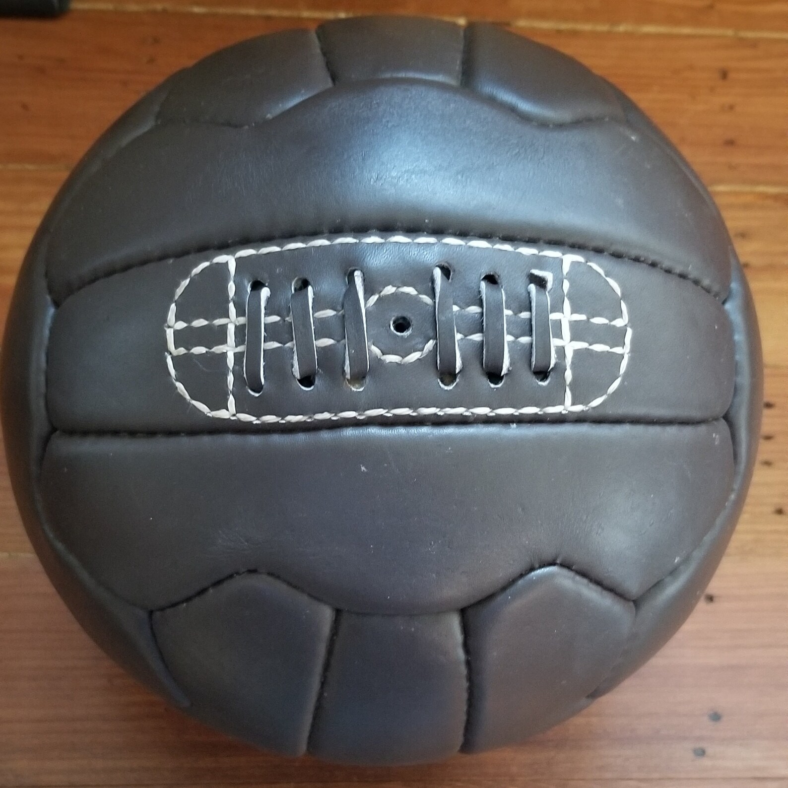 VINTAGE SOCCER BALL Vintage Leather Soccer Ball 1966 100% - Etsy