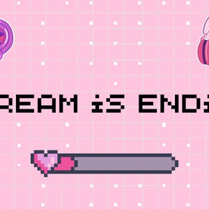 Pastel Pink Stream Screens for Twitch | Starting Soon, Be Right Back ...