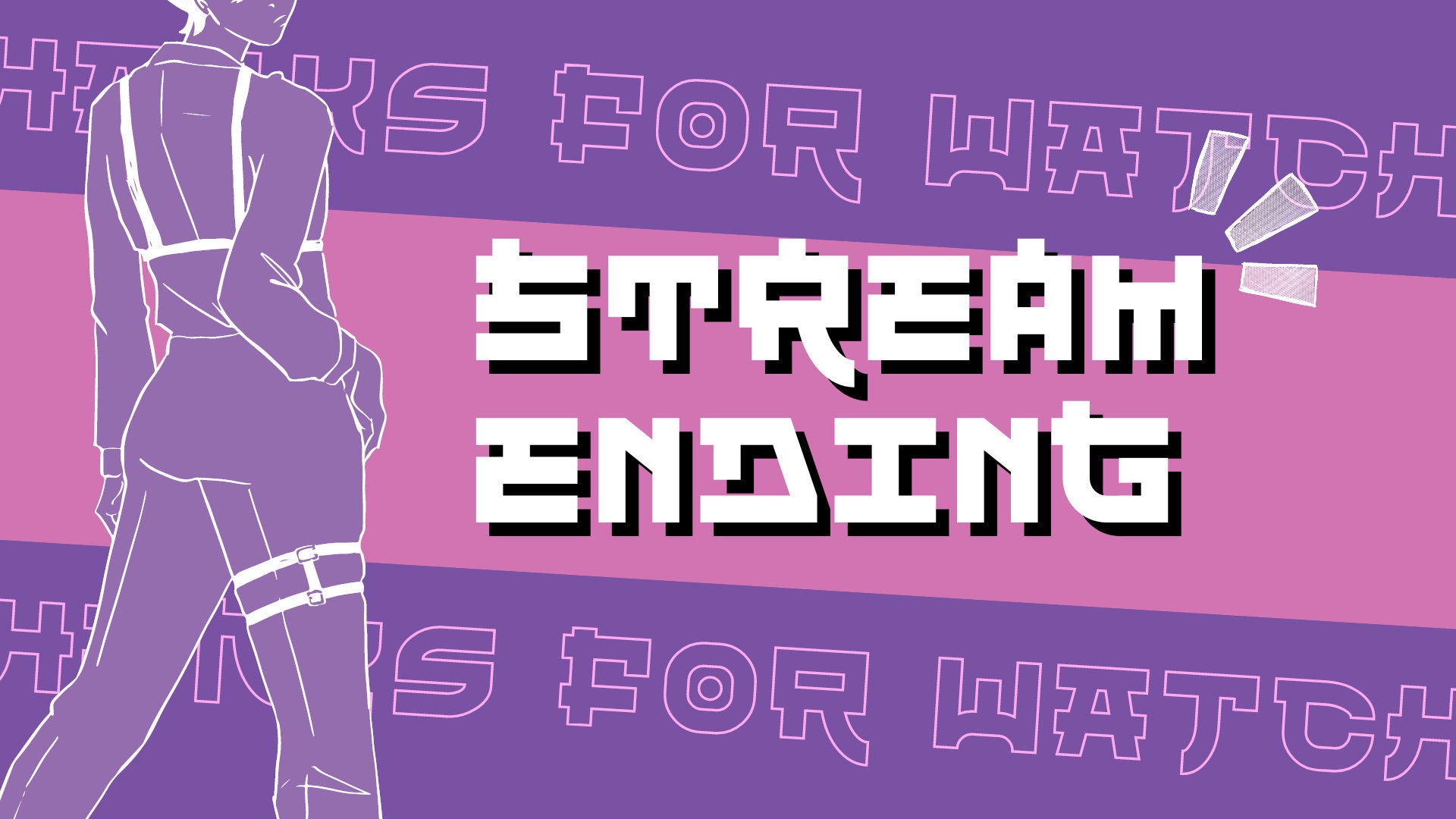 Kpop Anime Stream Screens for Twitch | Starting Soon, Be Right Back ...