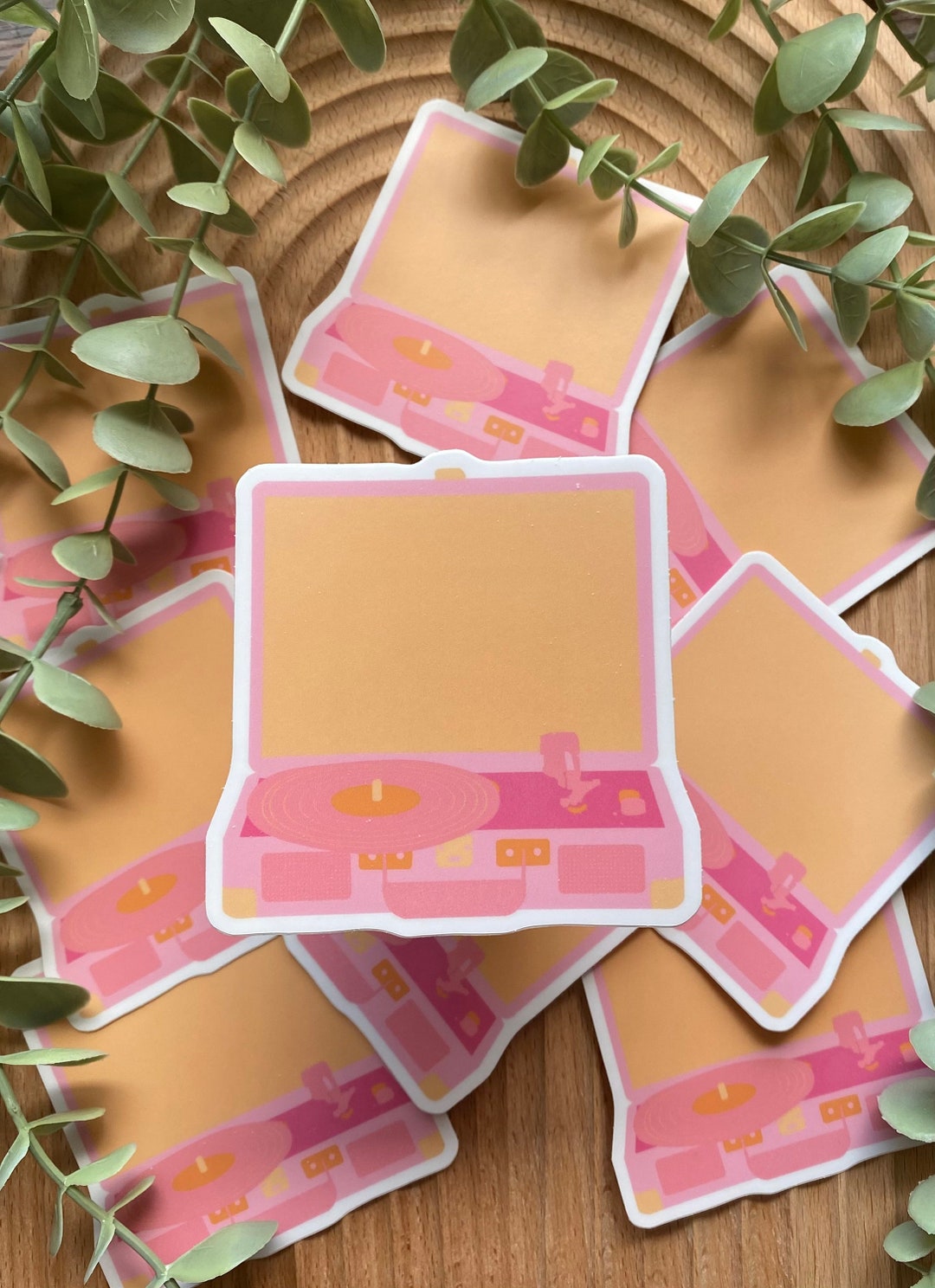 Record Player Sticker - Etsy