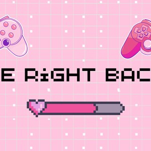 Pastel Pink Stream Screens for Twitch | Starting Soon, Be Right Back ...