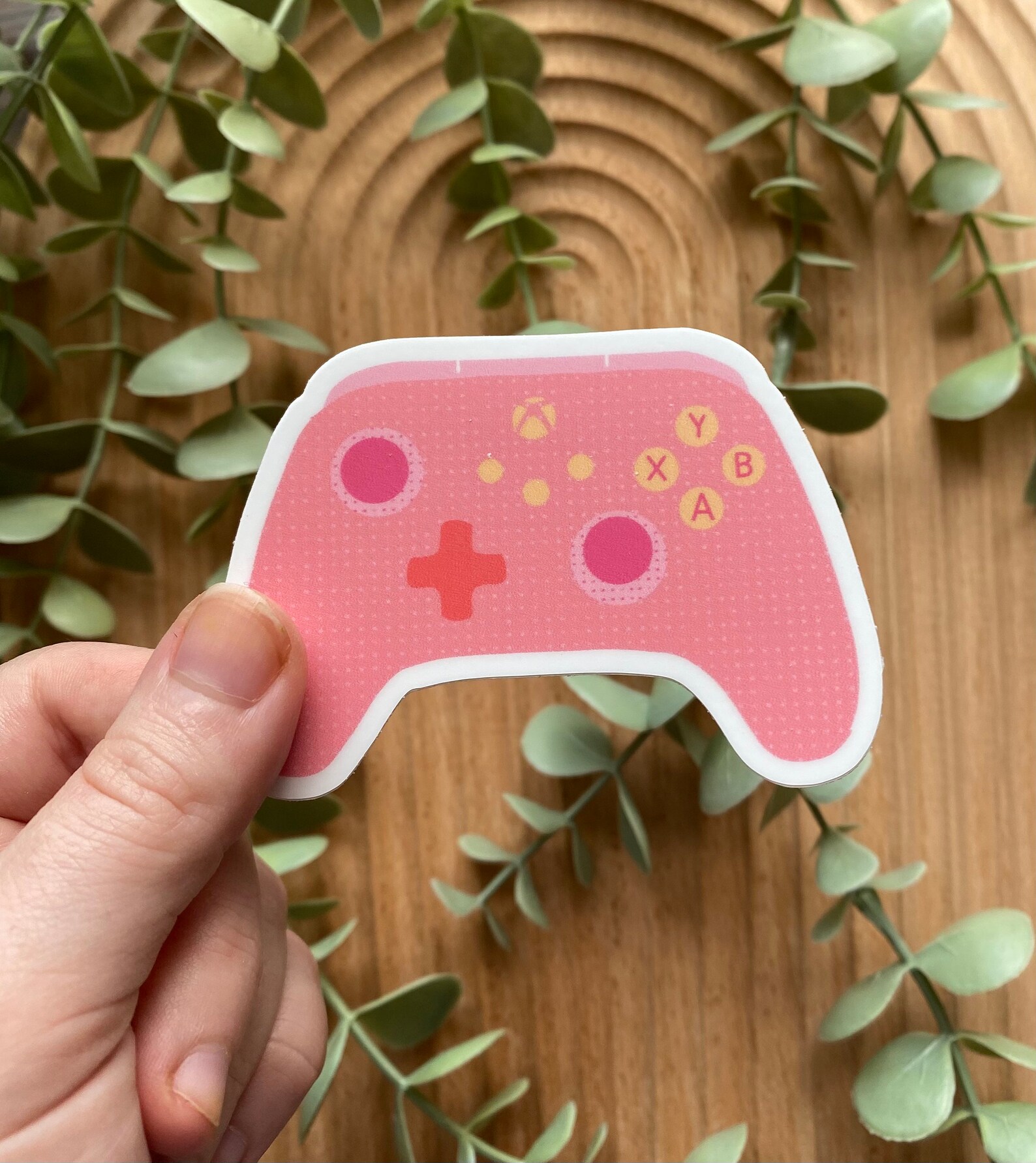 Video Game Controller Sticker Pink Video Games Controller - Etsy