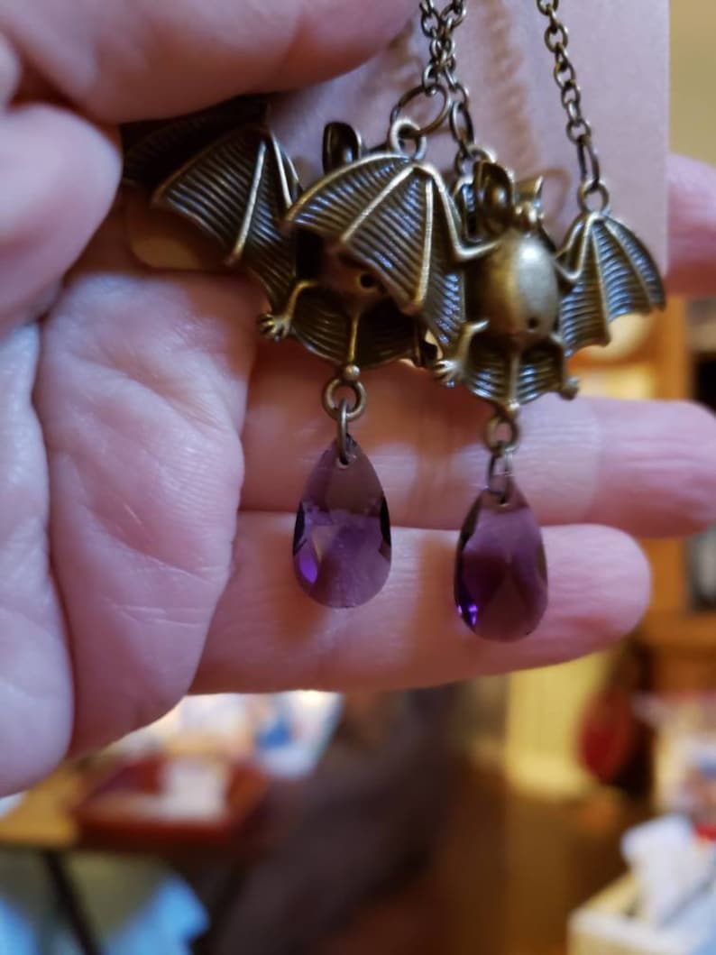 Haunted Mansion Inspired Bronze or Silver Jewelry Set Handmade With ...