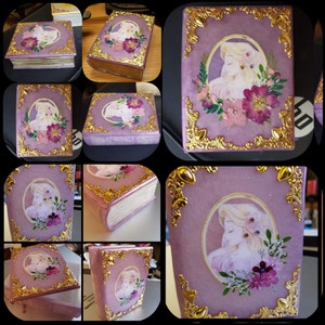 Tangled Rapunzel Storybook Jewelry/trinket Box - Etsy