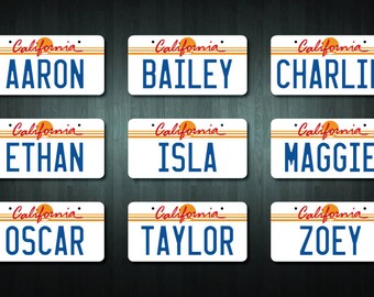 Mini license plate | Etsy