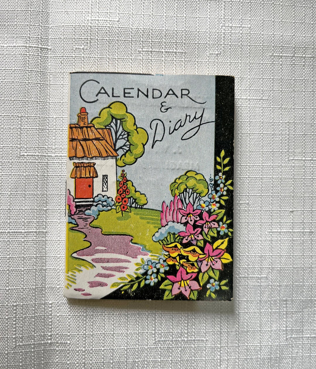 Vintage 1952 Small Pocket Diary Calendar - Etsy