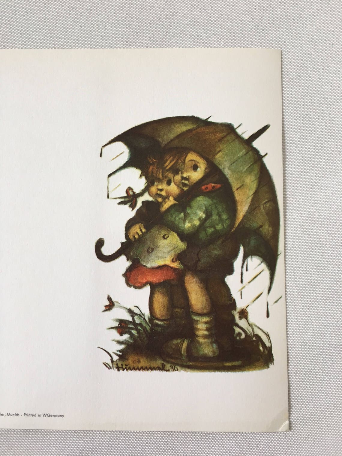 Vintage Hummel Little Children Blank Art Cards - Etsy Australia