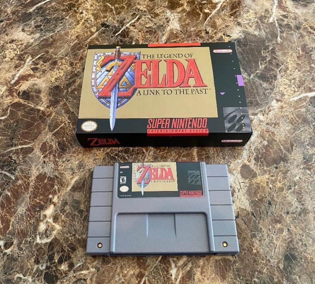 The Legend of Zelda A Link to the Past SNES Super Nintendo Game ...