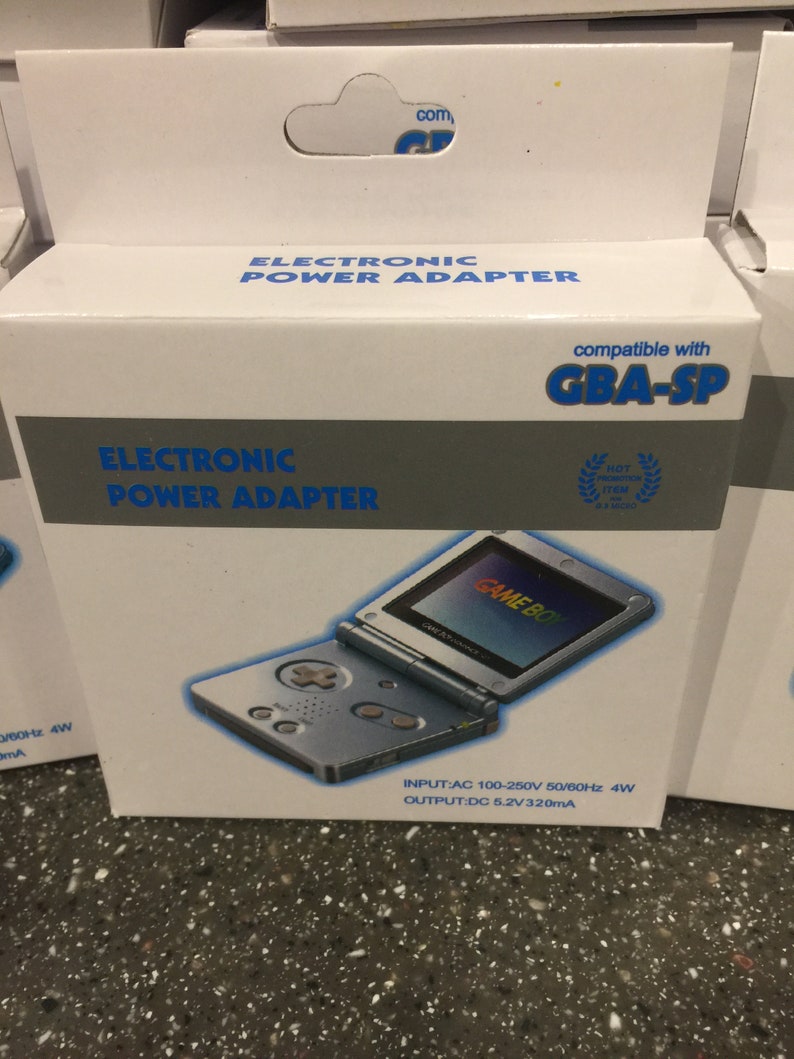 New Nintendo GBA Gameboy Advance SP Charger Power Adapter - Etsy