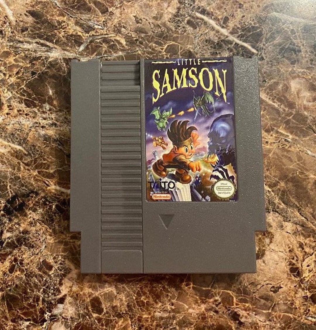 Little Samson NES Nintendo Entertainment System Vintage Cartridge Game ...