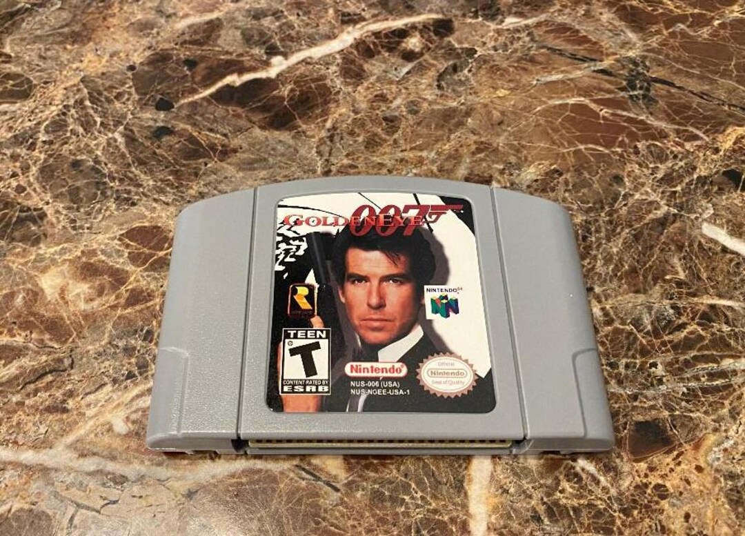 Goldeneye 007 64 N64 Nintendo Game Cartridge - Etsy