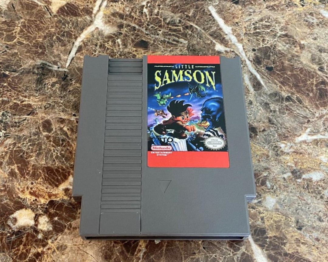 Little Samson NES Nintendo Entertainment System Vintage Cartridge Game ...