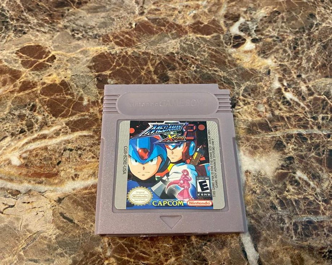 Megaman Xtreme 2 Mega Man Gameboy Color Game Cartridge W/ Case - Etsy