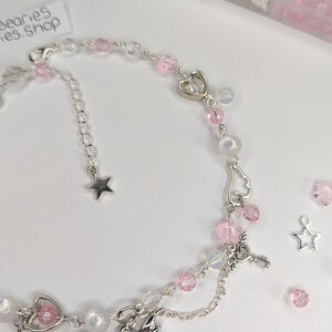 Pink Butterfly Necklace Eclipse Collection Handmade Jewelry whimsy ...